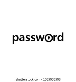 Password Abstract Vector Logo Design Stock Vector (Royalty Free ...
