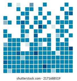 Pastel Color Grid Pattern On White Stock Vector (Royalty Free ...