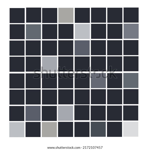 Pastel Color Grid Pattern On White Stock Vector (Royalty Free ...