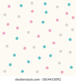 Pastel Color Polka Dots Pattern Background Stock Vector (Royalty Free) 1814415092 | Shutterstock