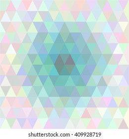 Pastel Color Triangle Abstract Background Stock Vector (Royalty Free ...