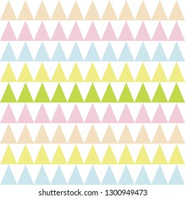 Pastel Triangle Stripe Stock Vector (Royalty Free) 1300949473 ...