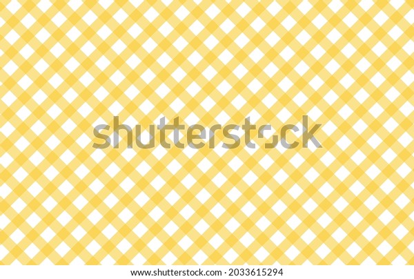 Pastel Yellow Gingham Fabric Background That Stock Vector (Royalty Free) 2033615294 | Shutterstock