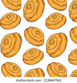 1,885 Cinnamon roll pattern Images, Stock Photos & Vectors | Shutterstock