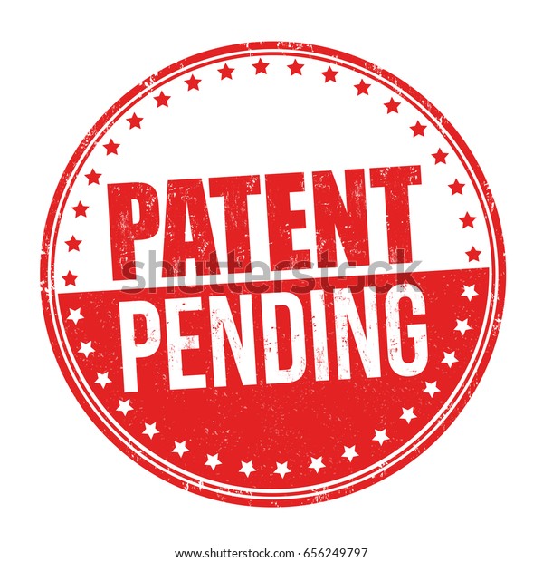Patent Pending Sign Stamp On White Stock Vector (Royalty Free ...