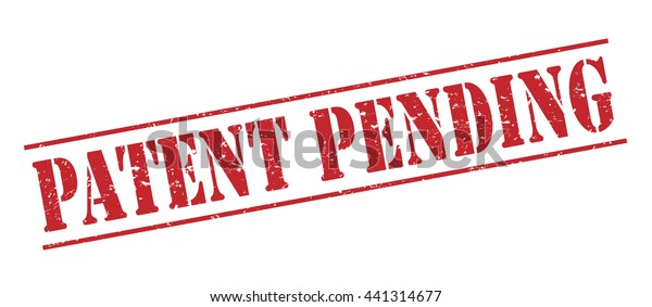 Patent Pending Vector Stamp On White: vector de stock (libre de ...