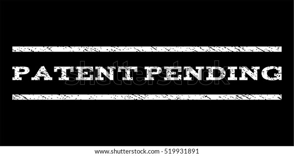 Patent Pending Watermark Stamp Text Tag Stock Vector (Royalty Free ...