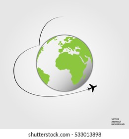 3,288 Globe flight path Images, Stock Photos & Vectors | Shutterstock