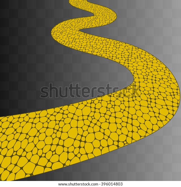 Path paved paving slabs. Vector background. eps 8