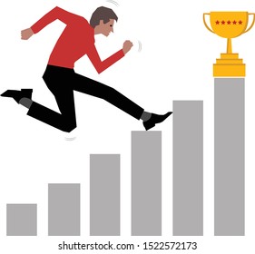 Path Success Businessman Stock Vector (Royalty Free) 1522572173 ...