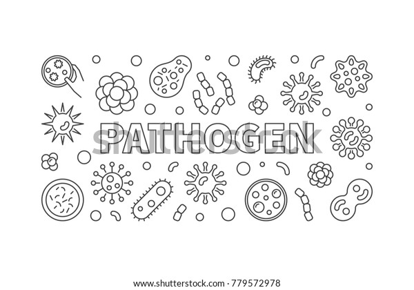 Pathogen Horizontal Illustration Vector Concept Banner Stock Vector ... Pathogen Horizontal Illustration Vector Concept Banner Stock Vector ...