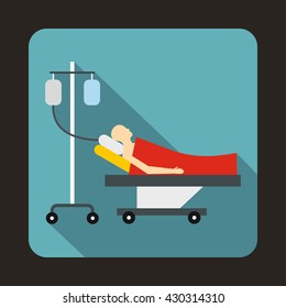 Patient Bed Icon Stock Vector (Royalty Free) 430314310 | Shutterstock