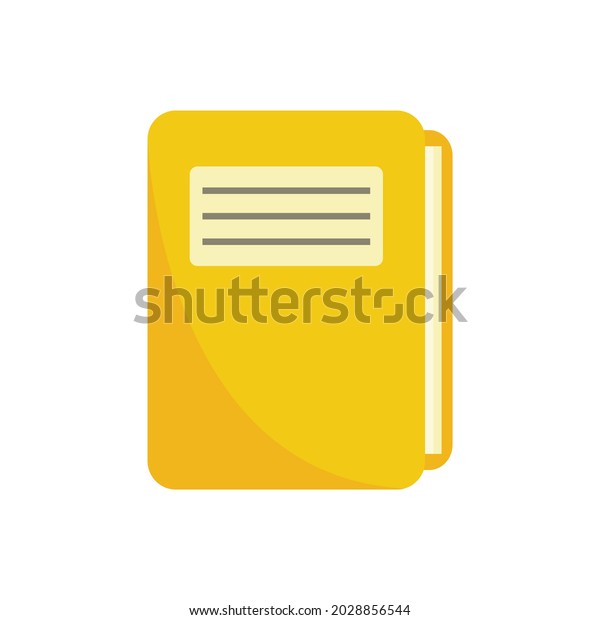 Patient Folder Icon Flat Illustration Patient Stock Vector (Royalty ...