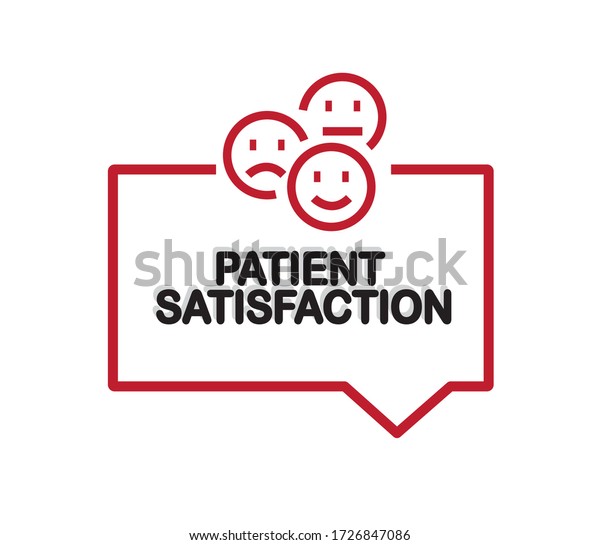 Patient Satisfaction Concept Icon Vector Stock Vector (Royalty Free ...