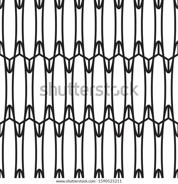 Pattern Geometry Oval Background Pattern On Stock Vector (Royalty Free ...