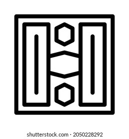 Pattern Icon Tile Icon Floor Icon Stock Vector (Royalty Free ...