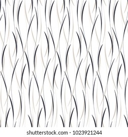 Pattern Leaves Lines Nature Mesh Simple Stock Vector (Royalty Free ...