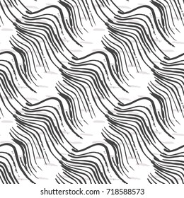 Pattern Painted Black Lines Shapes Textures Stock Vector (Royalty Free ...