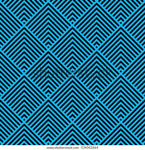 Pattern Stripe Seamless Black Blue Colors Stock Vector (Royalty Free ...