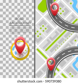 Paved Path On Road Circular Road 스톡 벡터(로열티 프리) 590739380 | Shutterstock