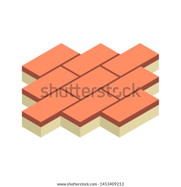 Paver Pavement Floor Vector Icon That Stock Vector (Royalty Free ...
