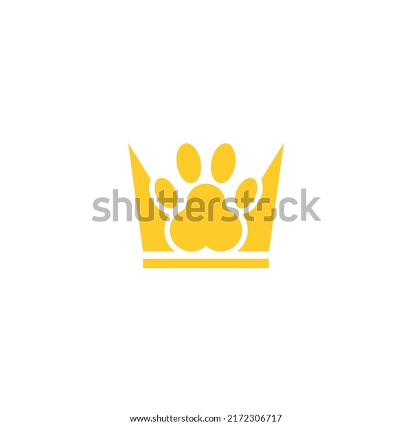 Paw Crown Logo Design Template Vector: เวกเตอร์สต็อก (ปลอดค่าลิขสิทธิ์ ...