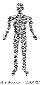 Human Anatomy Human Representation Vector Human: เวกเตอร์สต็อก (ปลอดค่า ...