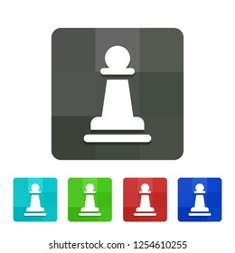 Pawn App Icon Stock Vector (Royalty Free) 1184811388