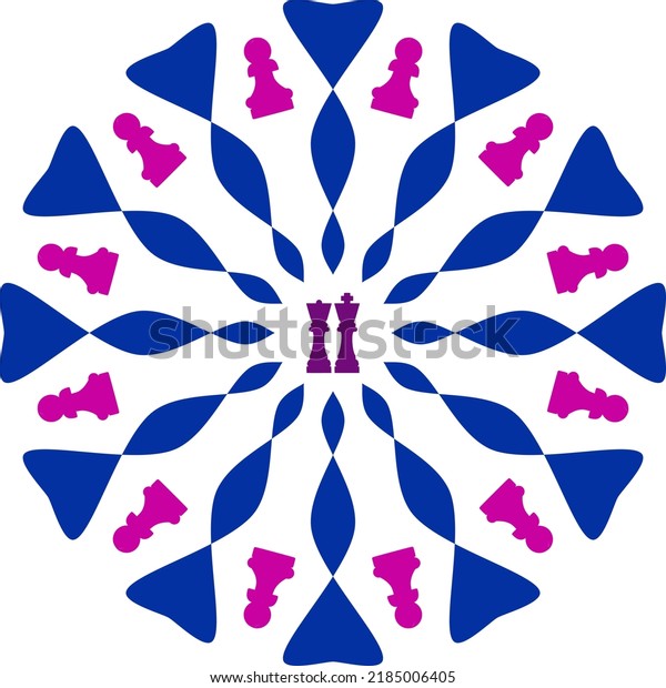 Pawn Circle Geometric Shapes Stock Vector (Royalty Free) 2185006405 ...