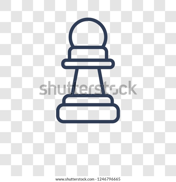 Pawn Icon Trendy Pawn Logo Concept Stock Vector (Royalty Free ...