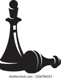 Pawn Piece Chess Game Stock Vector (Royalty Free) 2206784313 | Shutterstock