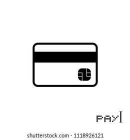 Pay Card Icon: เวกเตอร์สต็อก (ปลอดค่าลิขสิทธิ์) 1118926121 | Shutterstock