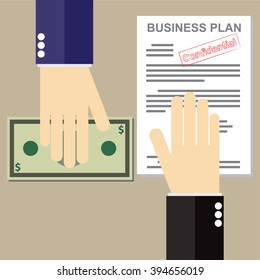 Pay Confidential Information Concept Vector: เวกเตอร์สต็อก (ปลอดค่า ...