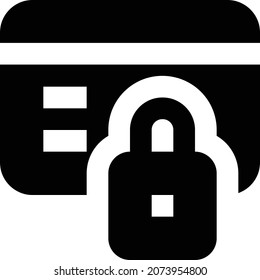 Pay Lock Vector Illustration Isolated On Stock Vector (Royalty Free ...