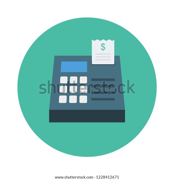 Pay Machine Receipt Bill Stock Vector (Royalty Free) 1228412671 ...