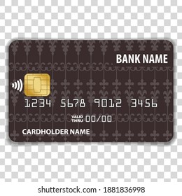 Payment Card Isolated On Transparent Background: เวกเตอร์สต็อก (ปลอดค่า ...