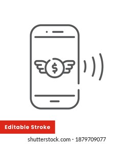 Payment Smartphone Icon Online Mobile Payment Stock Vector (Royalty Free) 1879709077 | Shutterstock