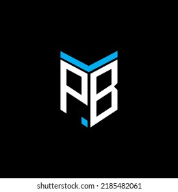 Pb Letter Logo Creative Design Vector Stock Vector (Royalty Free ...