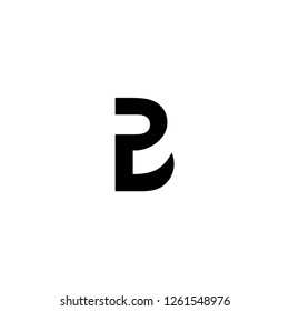 Pb Letter Vector Logo Stock Vector (Royalty Free) 1261548976 | Shutterstock