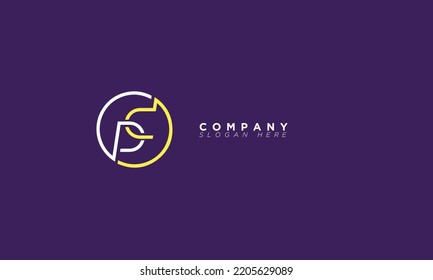 947 Pc letter logo design. creative modern p c letters icon vector ...