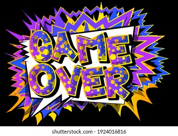 419 Game over pop art Images, Stock Photos & Vectors | Shutterstock