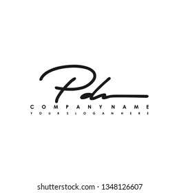 Pt Initial Signature Logo Handwriting Logo Stock Vector (Royalty Free ...