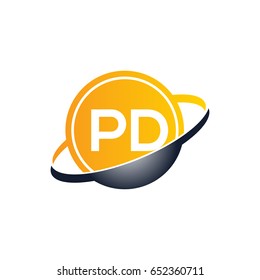 Pd Logo Stock Vector (Royalty Free) 652360711 | Shutterstock