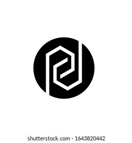 Pd Logo Design Vector Sign Template Stock Vector (Royalty Free ...