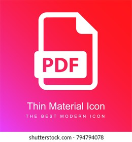 Pdf File Format Symbol Red Pink: เวกเตอร์สต็อก (ปลอดค่าลิขสิทธิ์ ...
