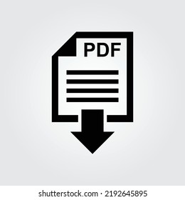 Pdf Icon Vector Symbols Can Be Stock Vector (Royalty Free) 2192645895 ...