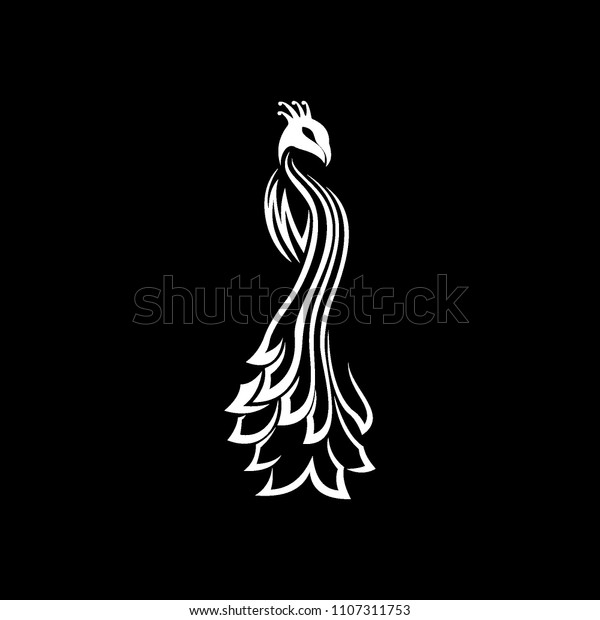 Peacock Logo Template Stock Vector Royalty Free 1107311753 Shutterstock
