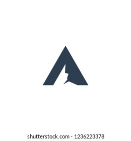 Peak Logo Vector Stock Vector (Royalty Free) 1236223378 | Shutterstock