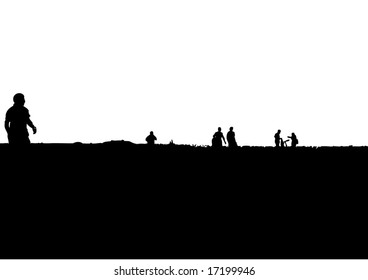 Peaple Stock Vector (Royalty Free) 17199946 | Shutterstock