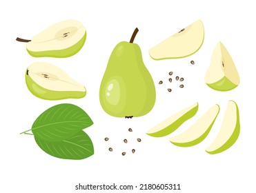 22,503 Pear slice Stock Vectors, Images & Vector Art | Shutterstock